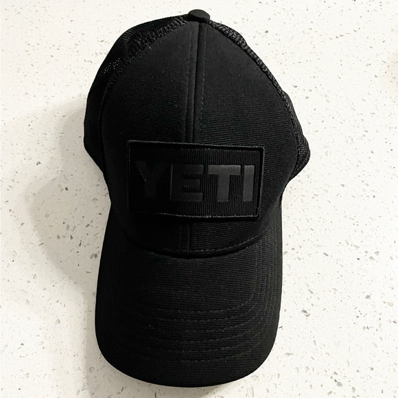 Yeti | Accessories | Yeti Black Baseball Hat | Poshmark
